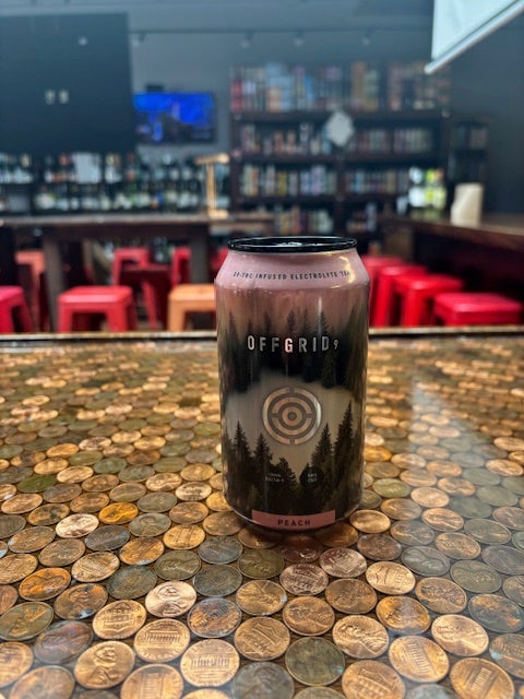 OFFGRID Peach Infused Electrolyte Tea | Red Line Beer & Wine