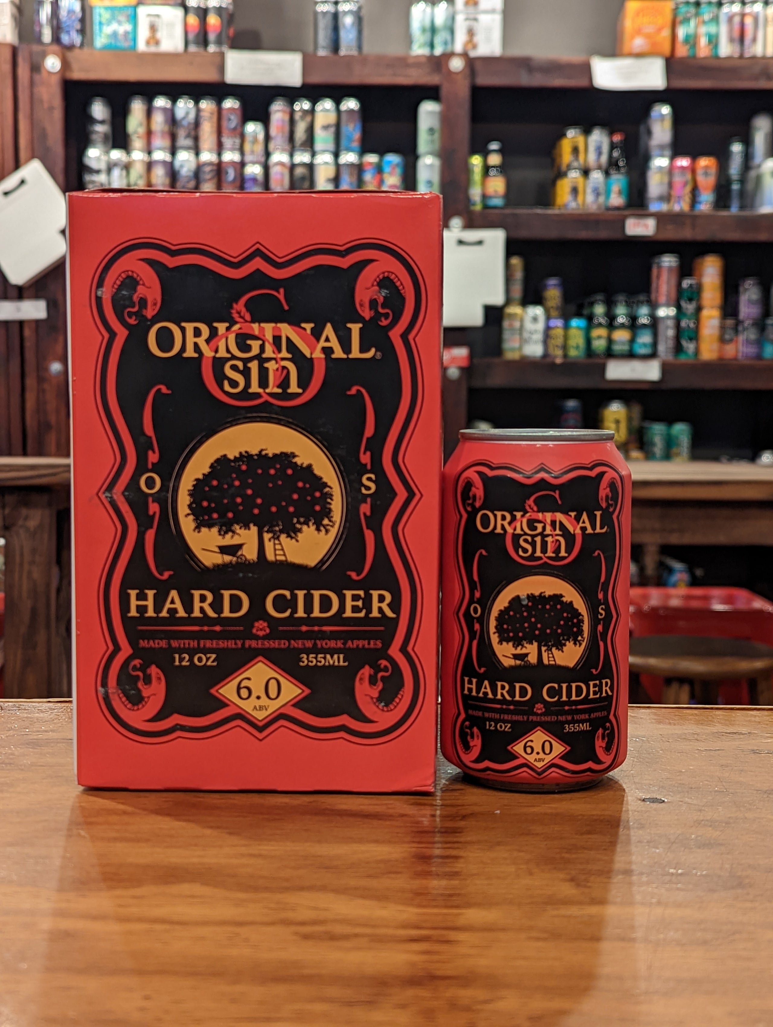 Original Sin Hard Cider 6% ABV | Red Line Beer & Wine