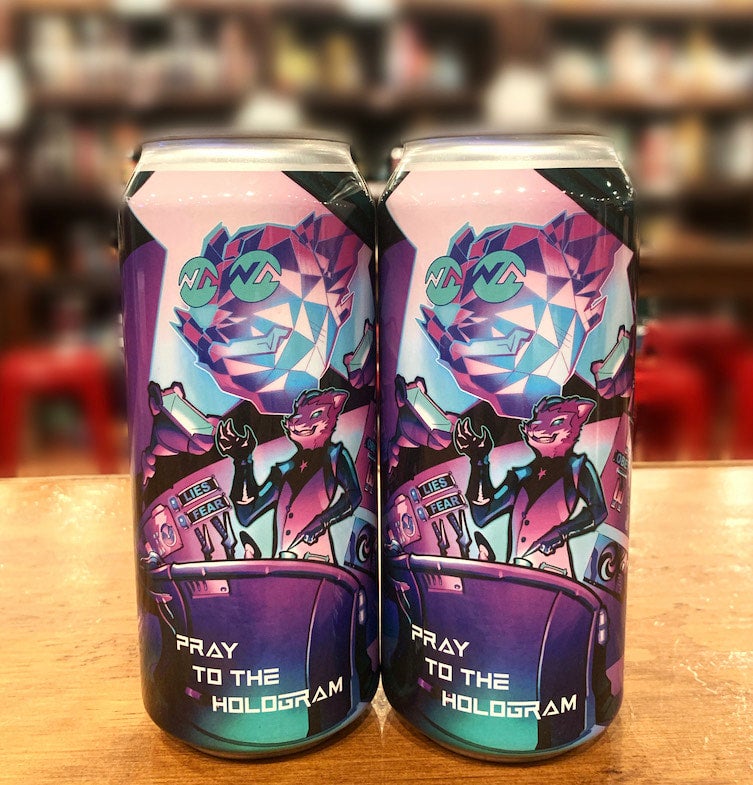New Anthem Pray to the Hologram Hazy Double IPA 7.7% ABV | Red Line ...