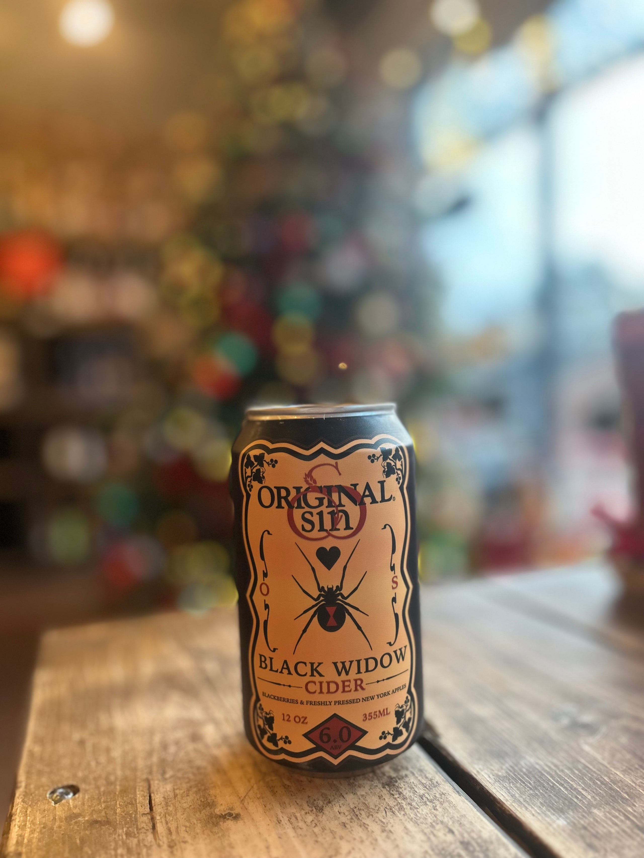 Original Sin Black Widow Cider 6% ABV | Red Line Beer & Wine