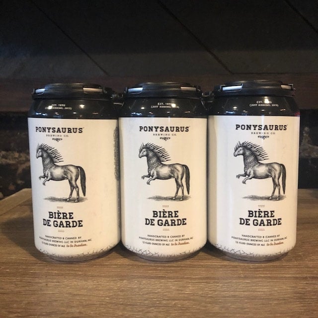 Ponysaurus Biere de Garde 6.3% ABV | Red Line Beer & Wine