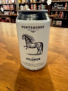Ponysaurus Pilsner 5.5% ABV | Red Line Beer & Wine