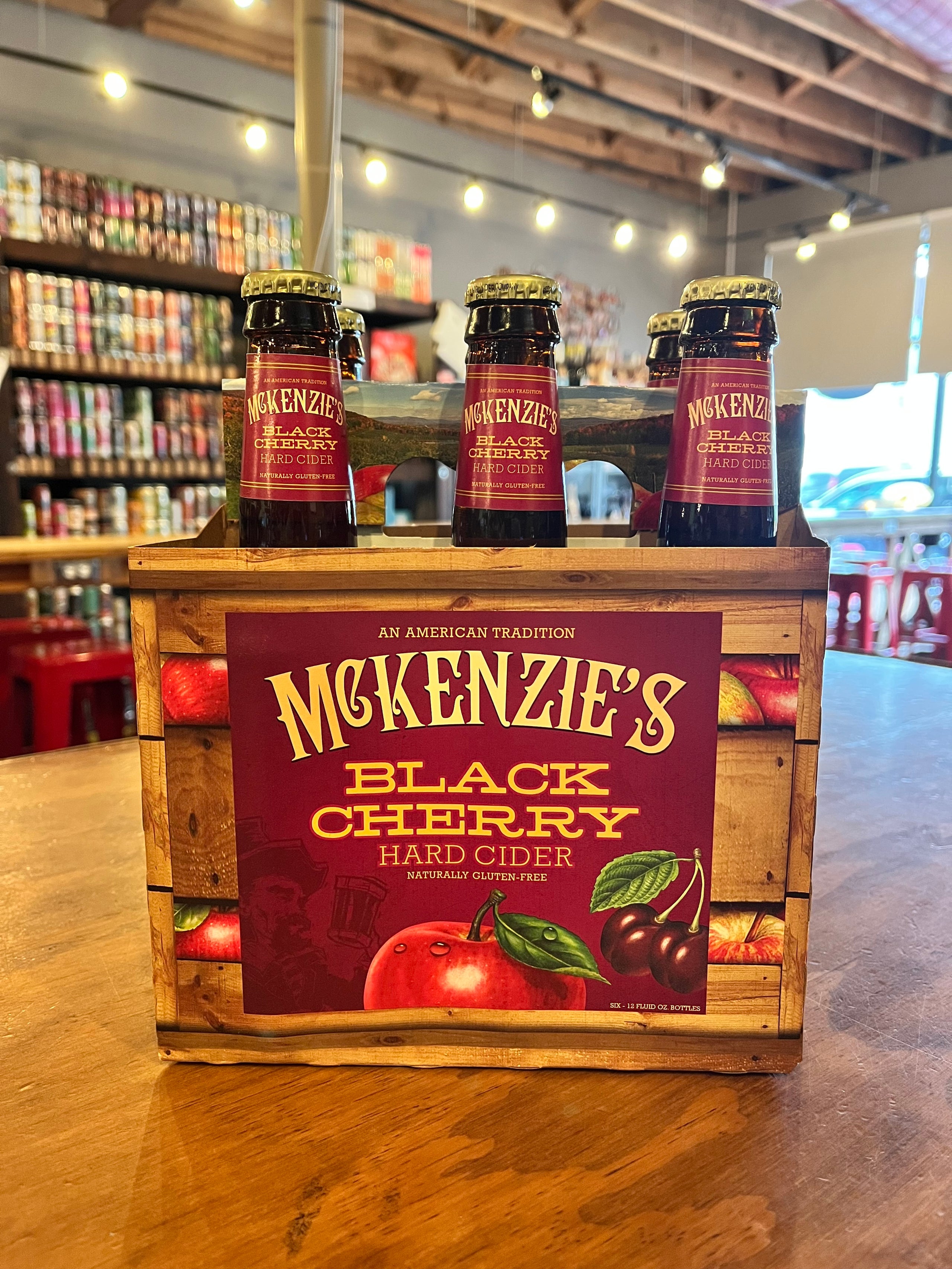 McKenzie's Black Cherry Cider 5% ABV | Red Line Beer & Wine