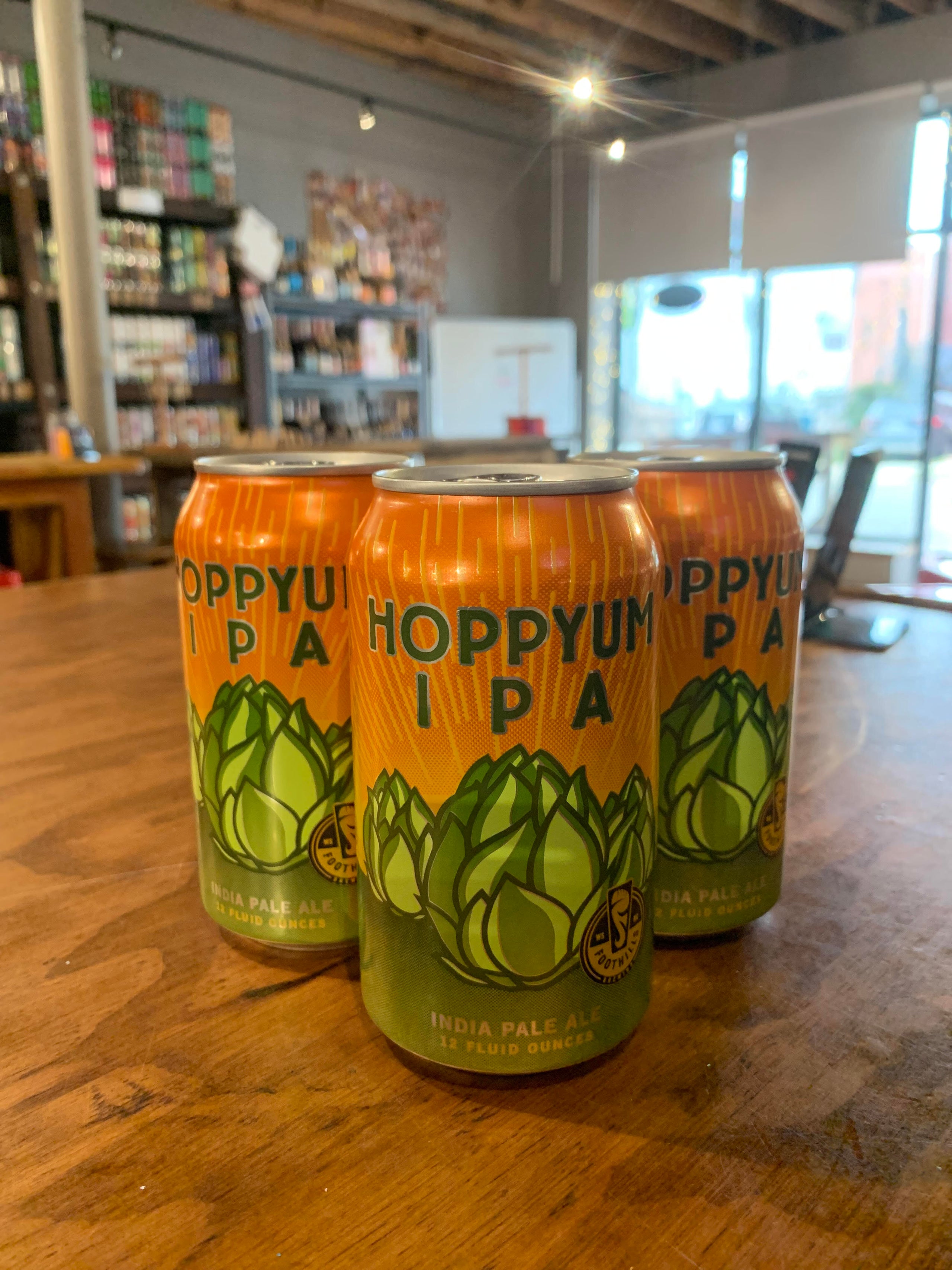 Foothills Brewing Hoppyum IPA 6.25% ABV | Red Line Beer & Wine