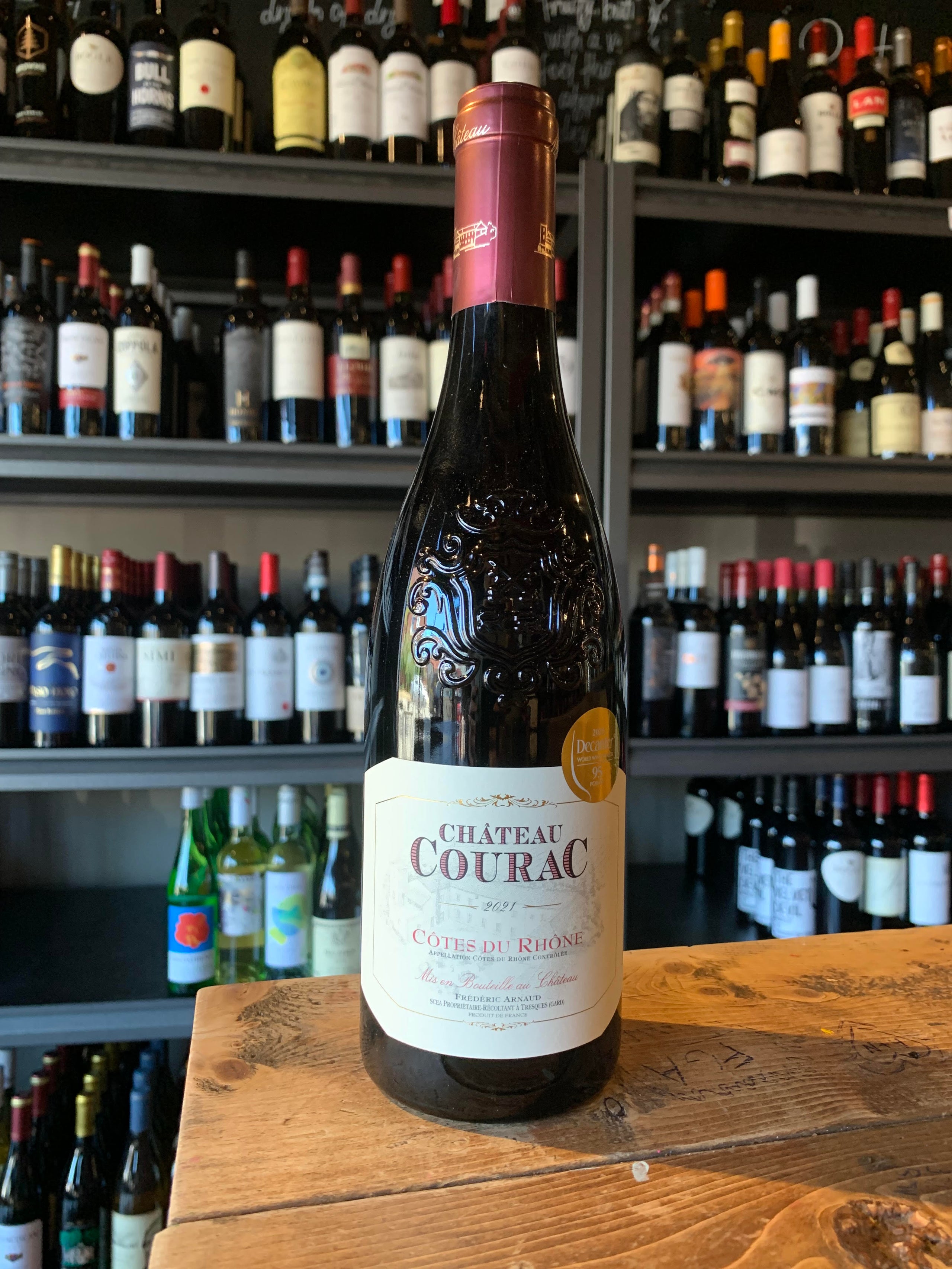 Chateau Courac Cotes Du Rhone Red Blend 750ml | Red Line Beer & Wine
