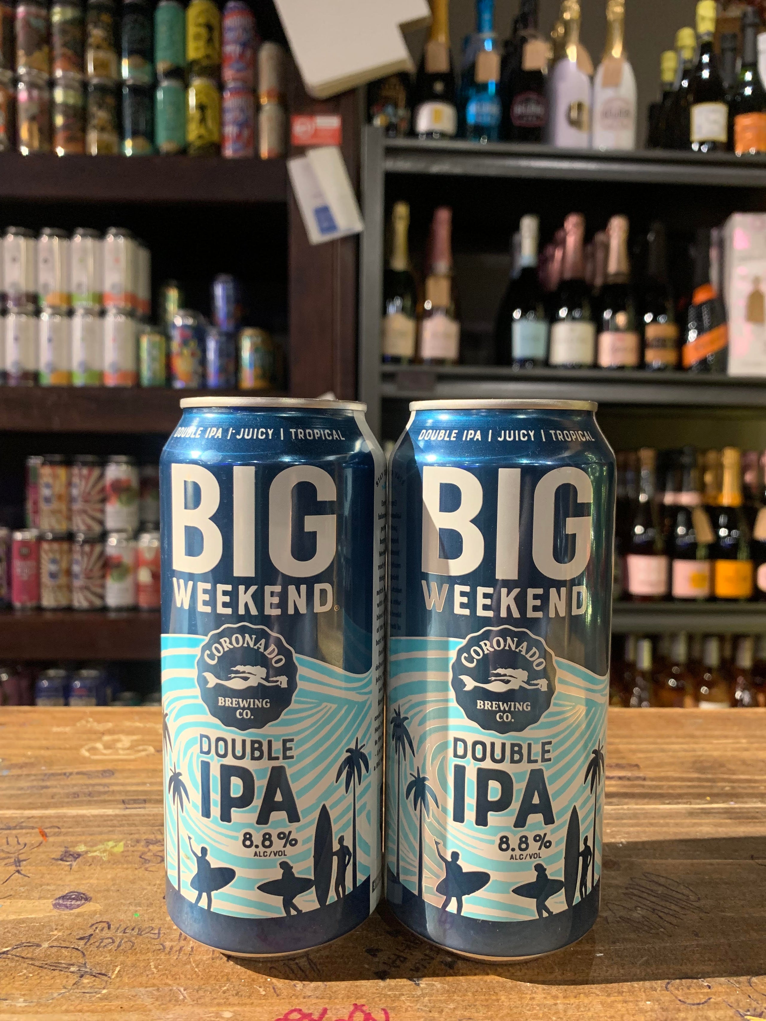 Coronado Big Weekend Double IPA 8.8% ABV | Red Line Beer & Wine