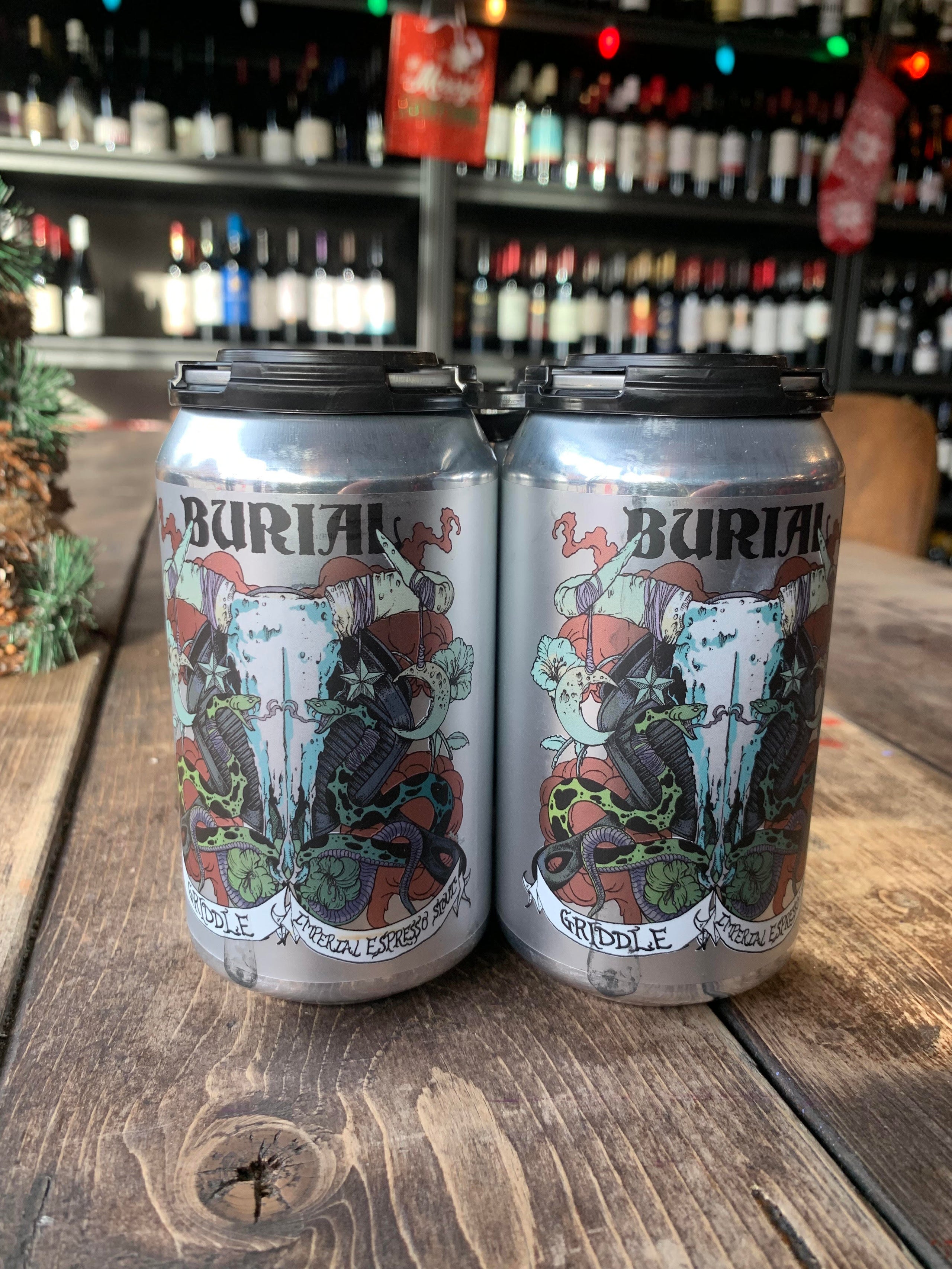 Burial Griddle Imperial Espresso Stout 10% ABV | Red Line Beer & Wine